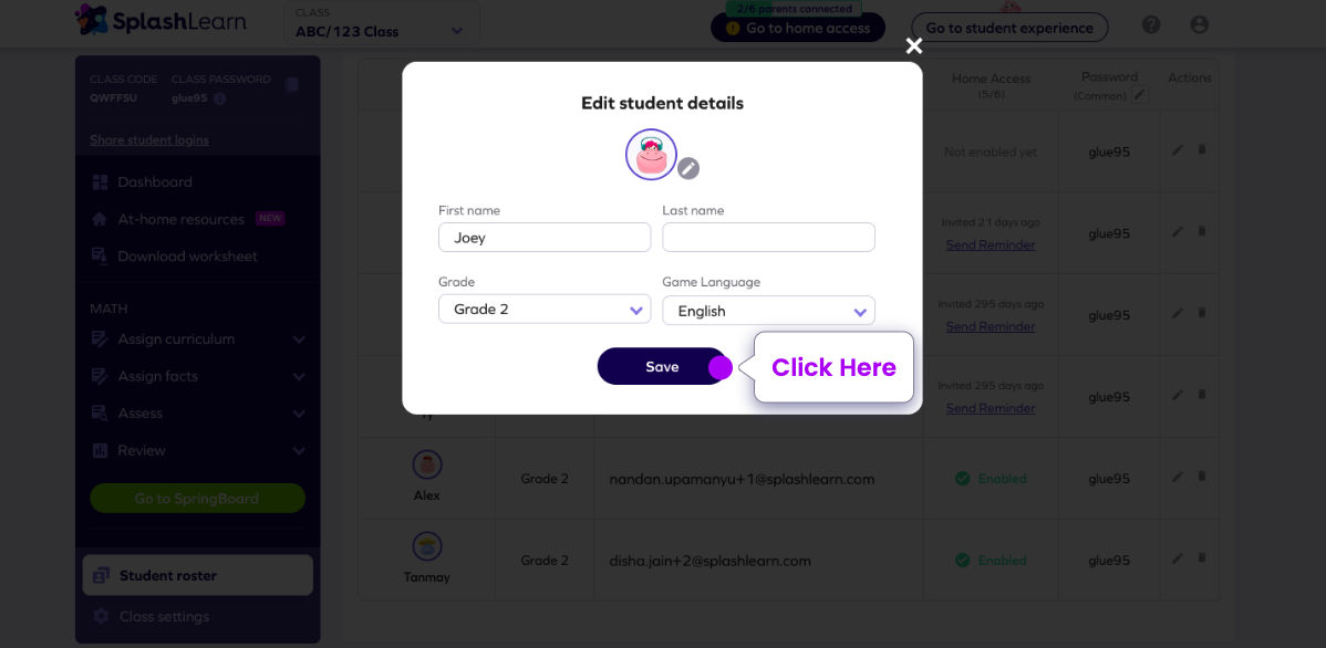 What are the different languages available in SplashLearn? – SplashLearn
