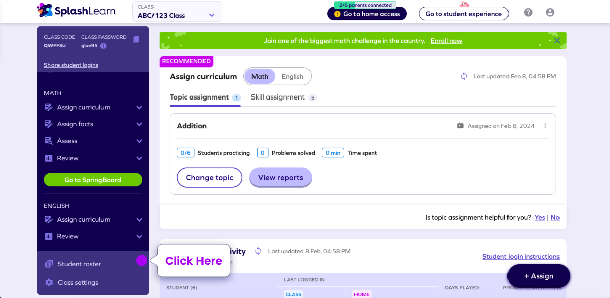 What are the different languages available in SplashLearn? – SplashLearn