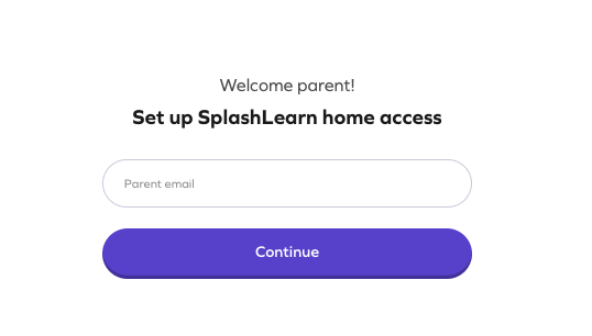 Setting up a classroom-linked parent account on SplashLearn – SplashLearn