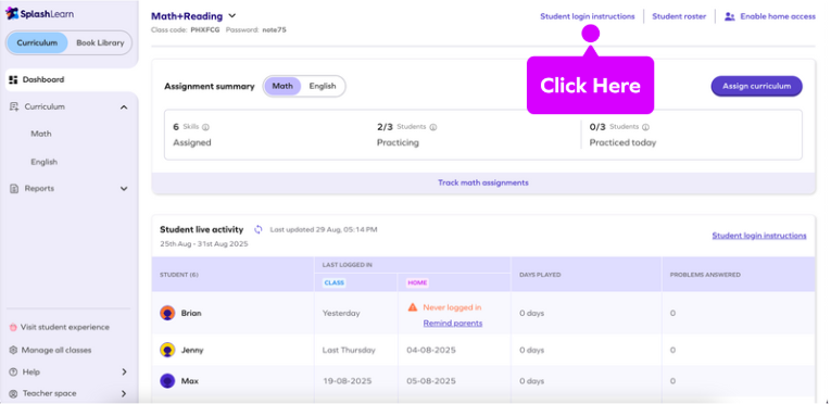 A step-by-step guide for Teachers to help their students log in/sign in ...