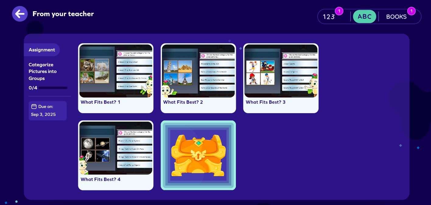 How can students access/unlock the treasure chest/box? – SplashLearn