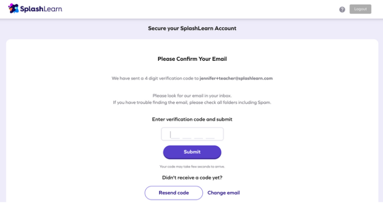 How can you create and verify the teacher account? – SplashLearn