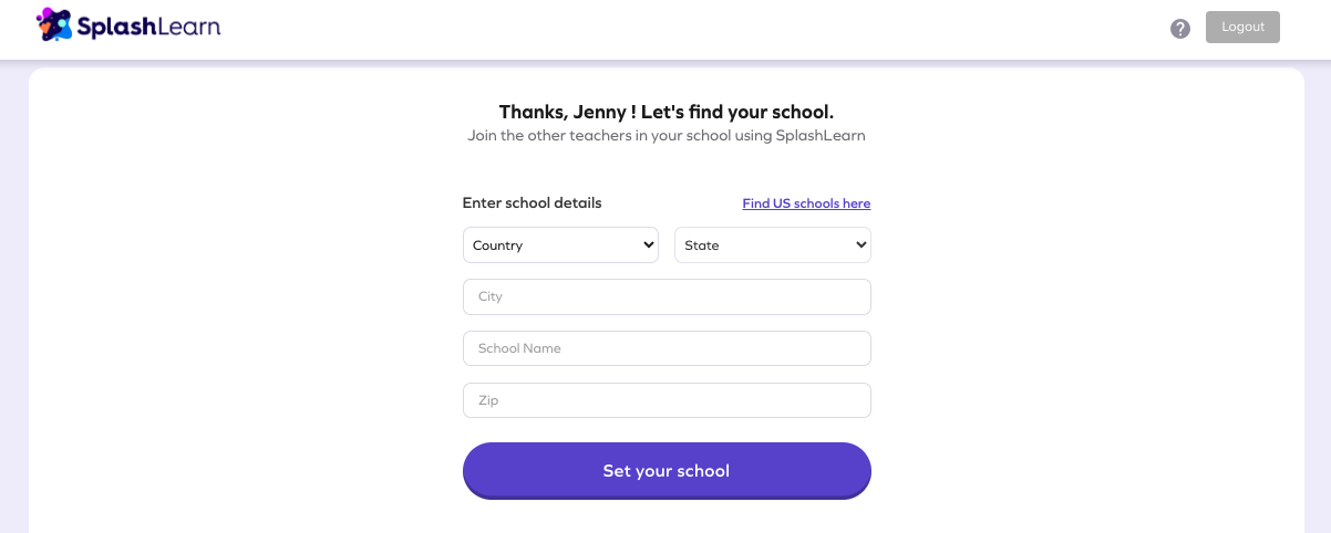 How can you create and verify the teacher account? – SplashLearn