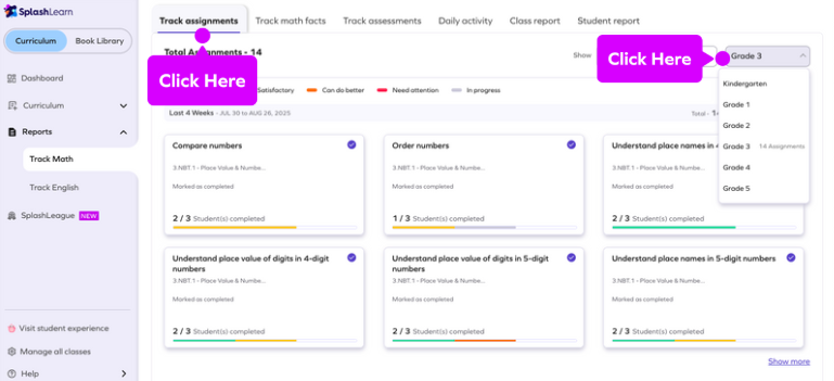 Can teachers re-assign assignments? – SplashLearn